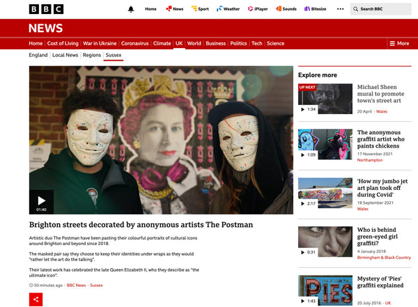 BBC Docu - NOV 22 - The Postman Art