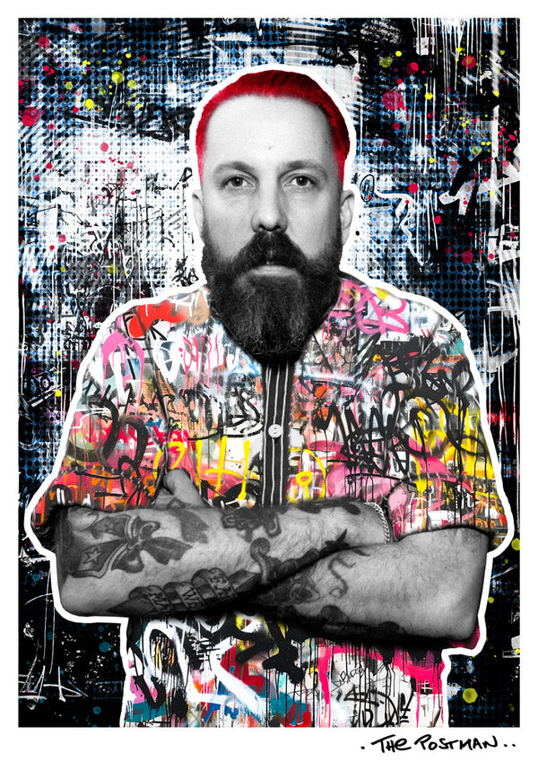 Andy Weatherall (AP Print) 2025 by THE POSTMAN | A rare Artist Proof ...