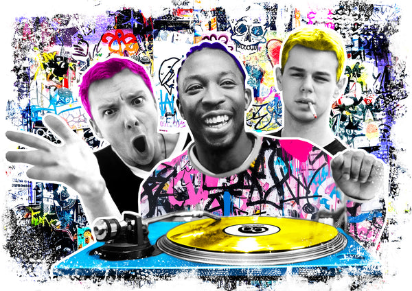 Human Traffic (Print) 2025 by THE POSTMAN | A rare Artist Proof Print ...