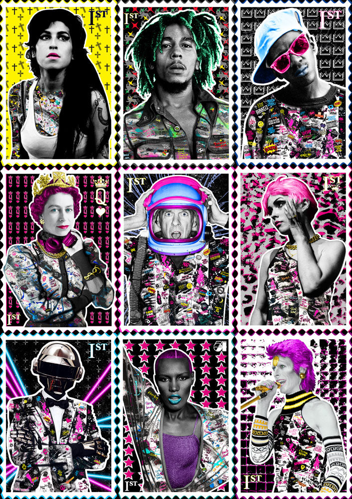 Original stickers, postcards and gift cards in UK | The Postman Art